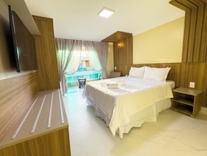 Suite Dupla Deluxe | Minibar, com decoração personalizada, berços/camas para crianças grátis