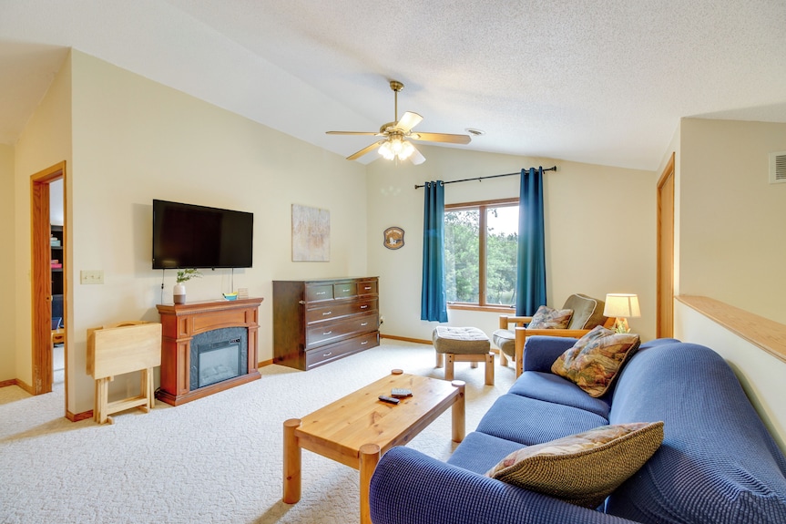 Richville Vacation Rental W/ Fire Pit: Near Trails - Dead Lake Township, MN