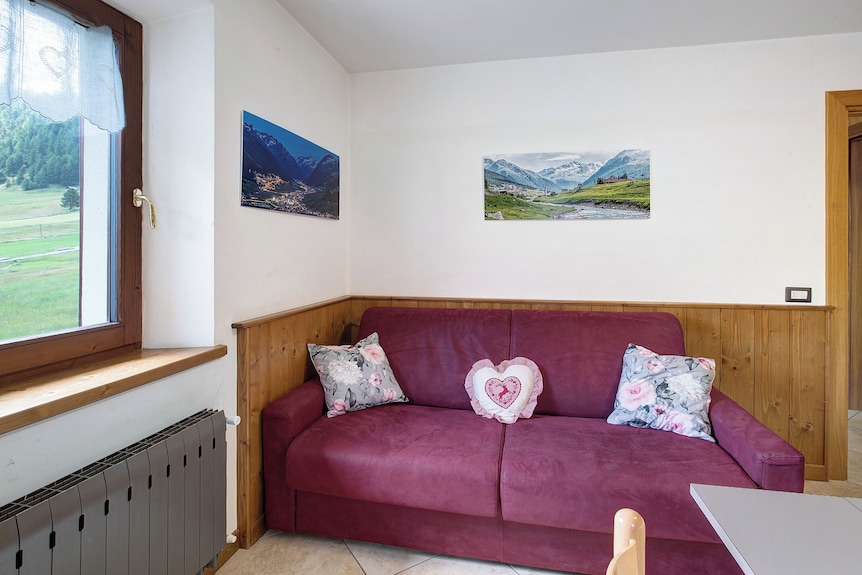 Apartment "Bormetti Paolo Sara" With Mountain View, Shared Garden & Wi-fi - Livigno