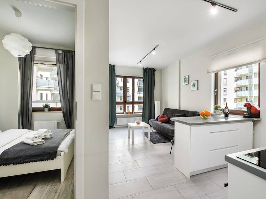 Apartamento luxo | Roupas de cama antialérgicas, individualmente decorados