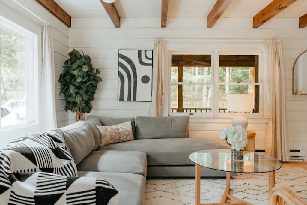 Swan Lake Lakefront Cozy Modern Home W/ Cabana, Central Air, Kids Room. \N - Bethel, NY