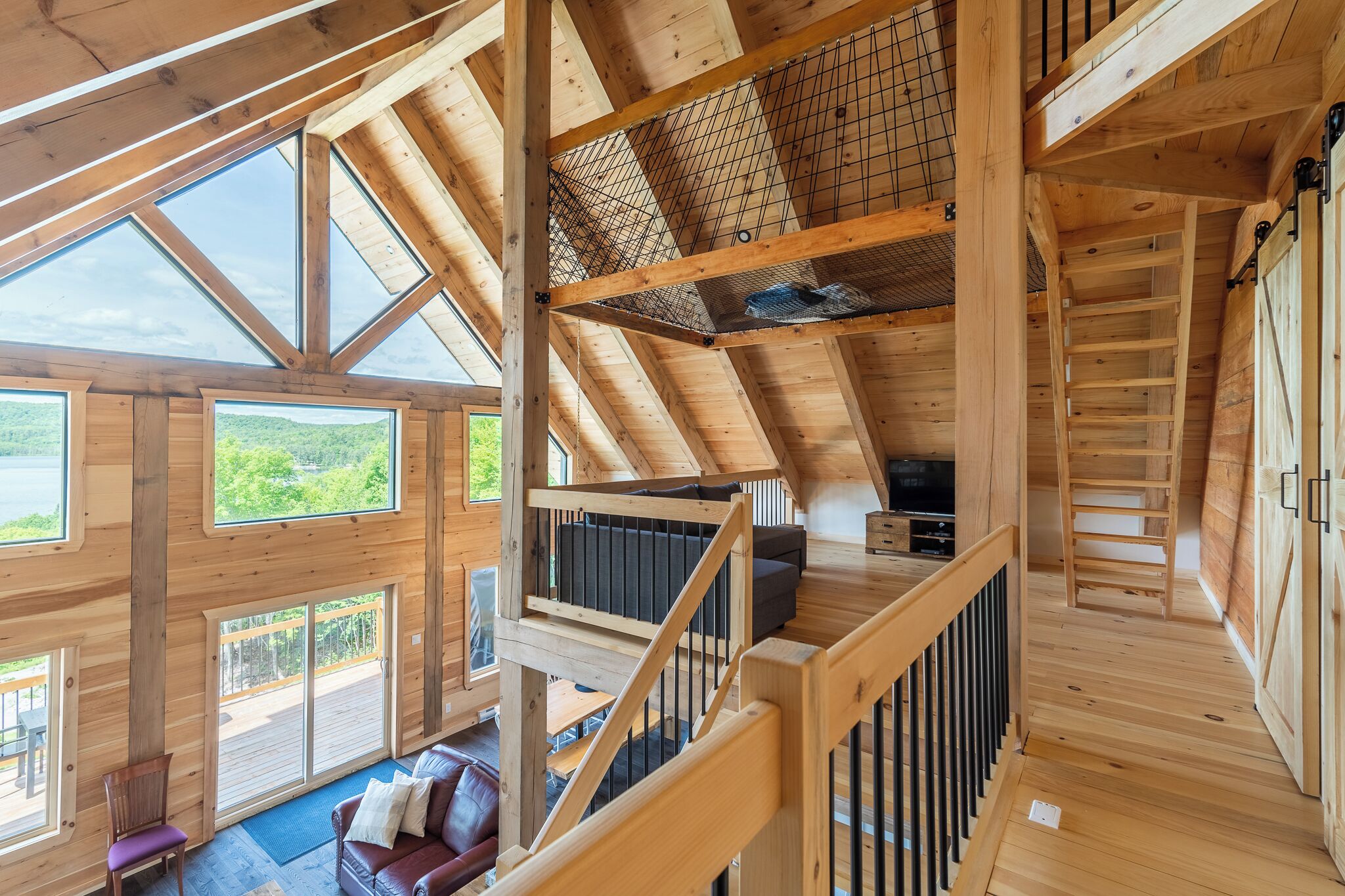 L'expérience Arborum Le Sime, Chalet En Bois Massif à L'emplacement Unique! - Québec