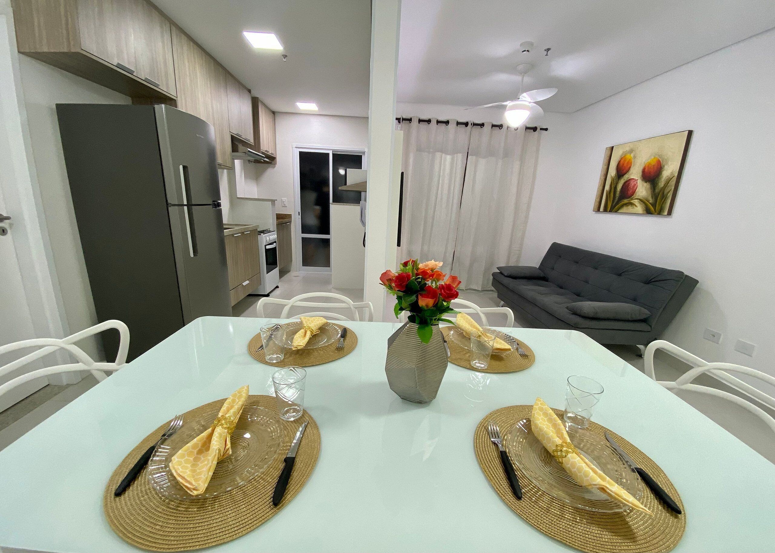 Apartamento conforto | Opções para refeição