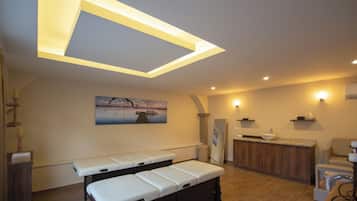 Tratamentos corporais, aromaterapia, massagens com pedras quentes