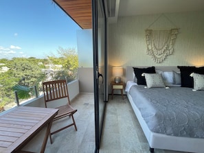 Apartamento de Luxo | 2 quartos, cofre no quarto, Wi-fi grátis