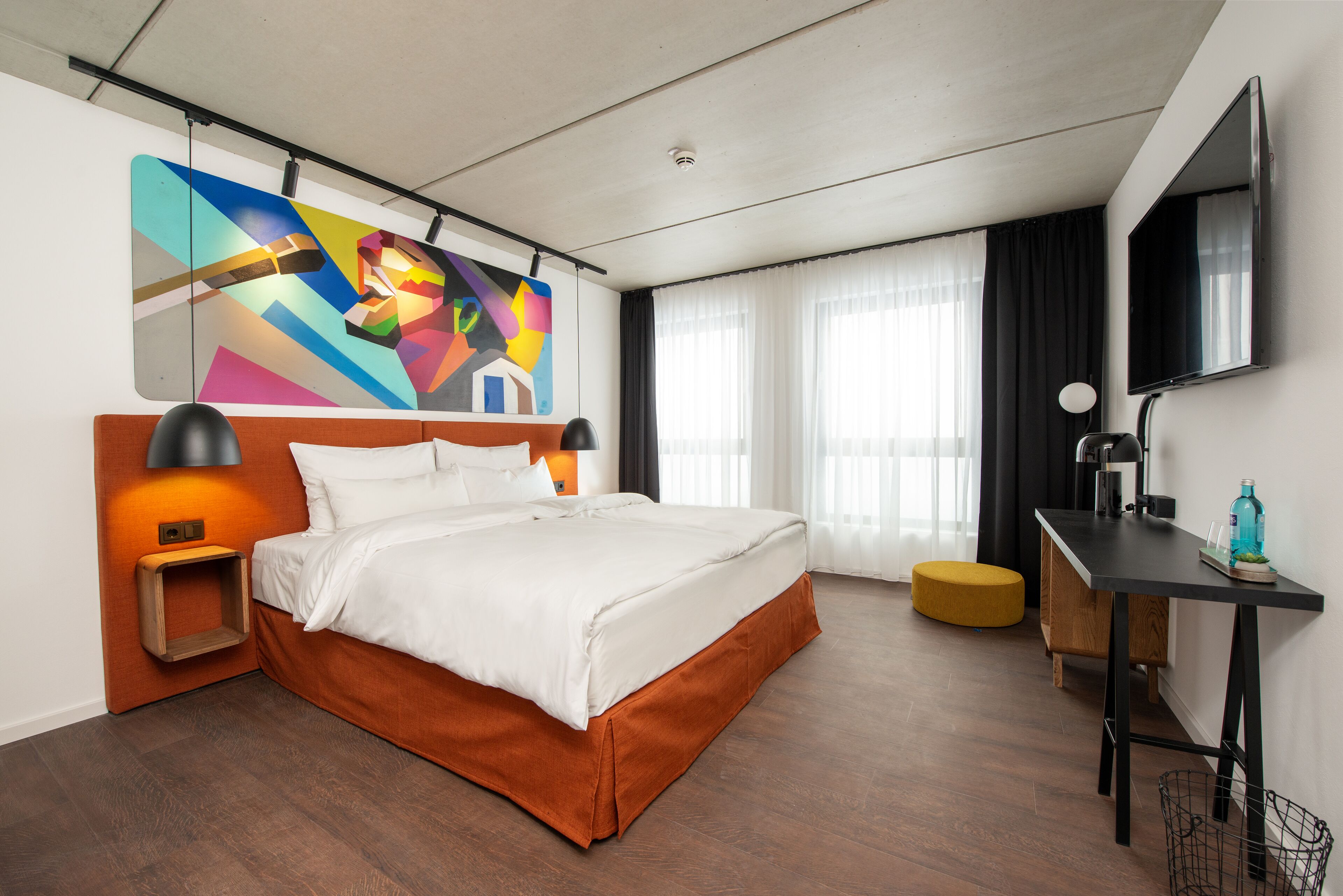 Quarto casal | Roupas de cama antialérgicas, cofres nos quartos