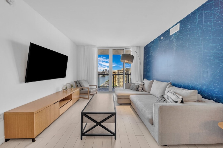 Copy Of Miami Beach 1b/1b Vista Increíble Apartamento Con Cocina - Hallandale Beach, FL