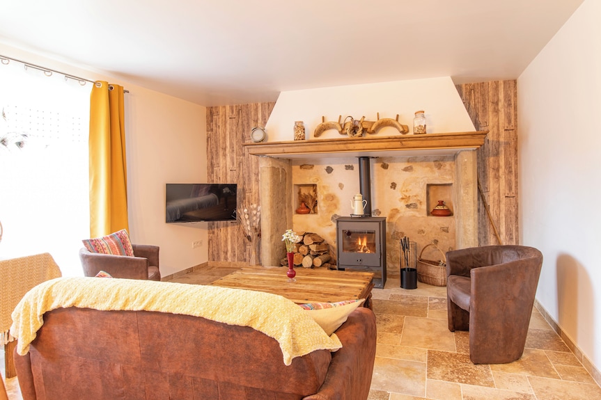 Gîte Chabrignac | Jaccuzi | Piscine Chauffée |Wifi - Sainte-Fortunade