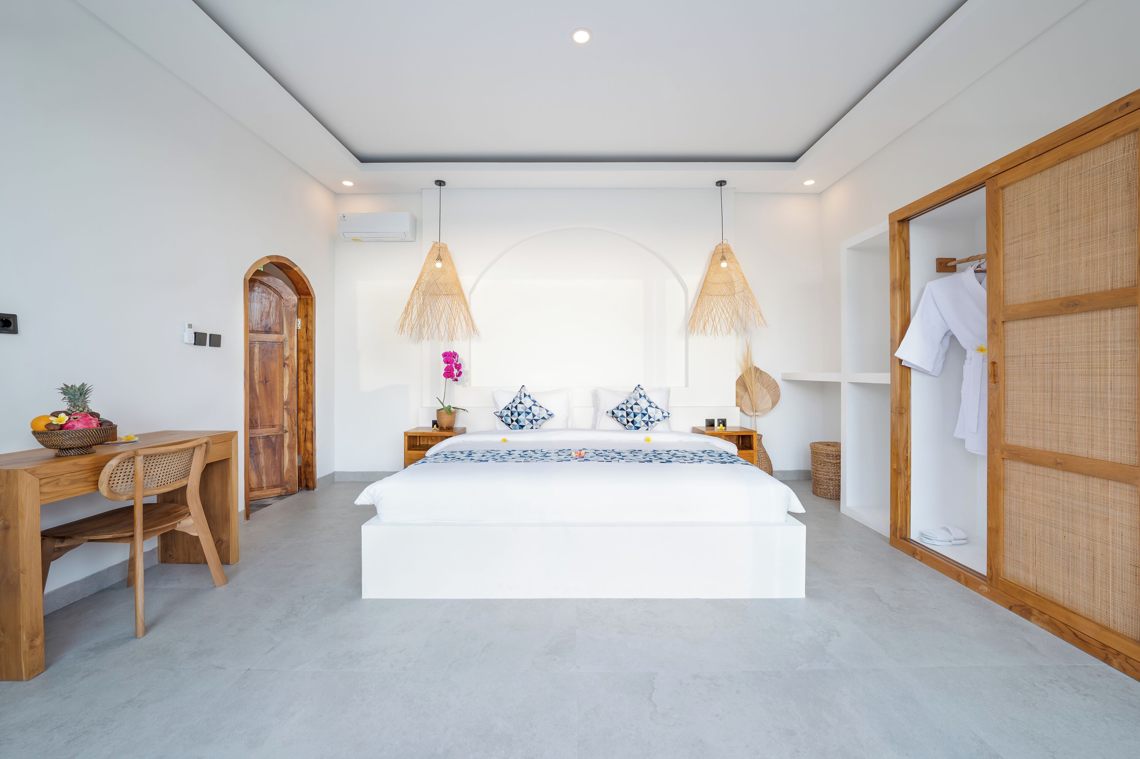 Wi-fi grátis, roupa de cama fornecida 