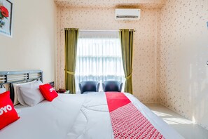 Quarto Duplo Deluxe | Wi-fi grátis, roupa de cama fornecida 