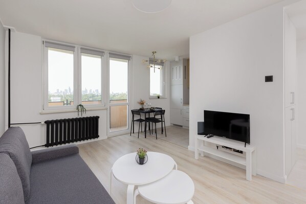 Apartamento, 1 quarto, varanda | Sala