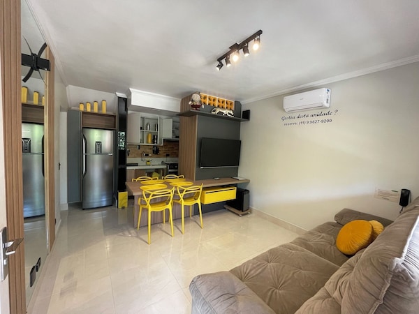 Flat Perfeito Amarilis Riviera São Loure - Bertioga