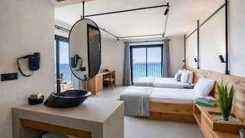 Standart Deniz Manzarali | Frigobar, quartos à prova de som, Wi-Fi de cortesia