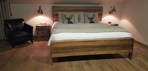 #11 RUSTIQUE1 | 1 quarto, roupas de cama premium, edredons de pluma, camas Tempur-Pedic