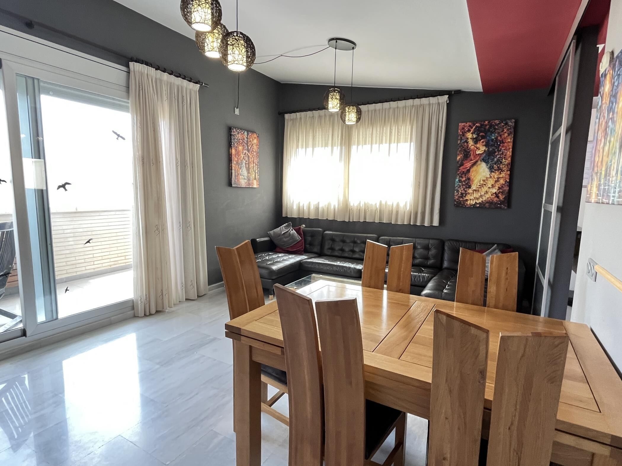 ÁTico De Lujo 3 Dormitorios Para 6 Personas Con Piscina, Garaje Y Gimnasio. - Denia