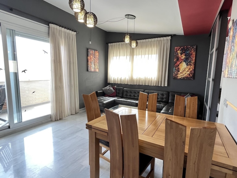 ÁTico De Lujo 3 Dormitorios Para 6 Personas Con Piscina, Garaje Y Gimnasio. - Denia