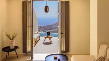 Superior Suite, Private Pool, Sea View | Vista do quarto