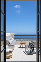 Junior Suite, Private Plunge Pool, Sea View | Vista do quarto
