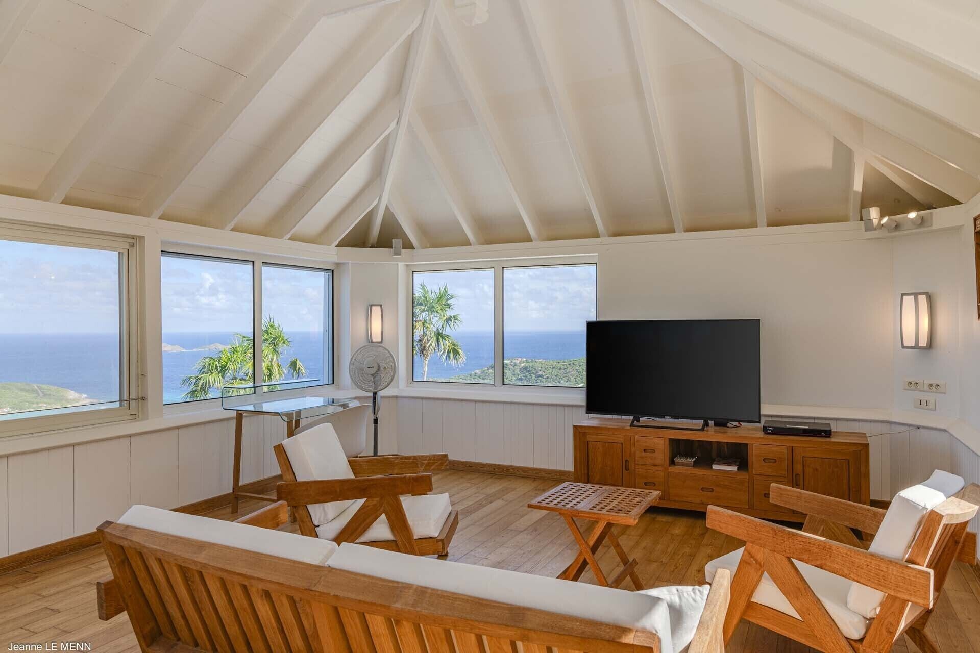 Au Petit Pont- On The Highest Level In The Hills Of Lurin And Offers Sweeping Vi - Saint Barthélemy