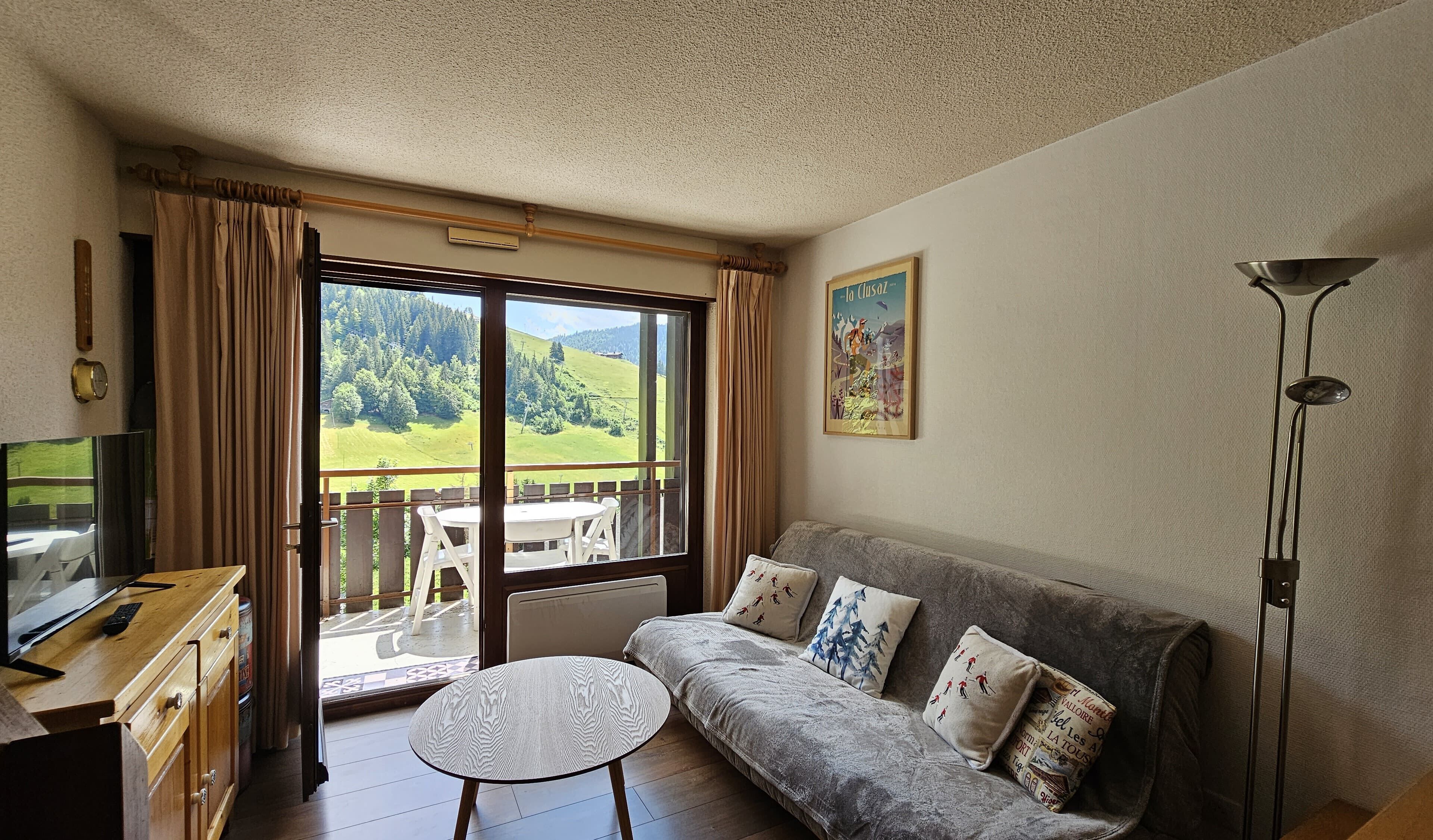 Appt 3*** Avec Balcon, Vue Sur Les Montagnes - La Clusaz