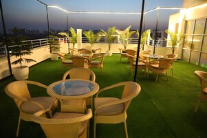 Terraço no piso superior