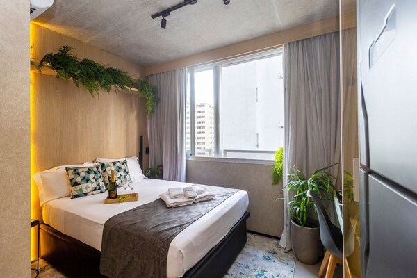 Apartamento Moderno Com Piscina E Ac - Sao Paulo