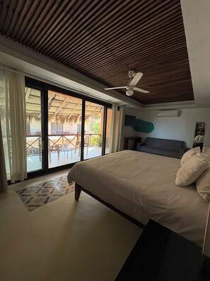 Suite-Estúdio Superior | Wi-fi grátis, roupa de cama fornecida 