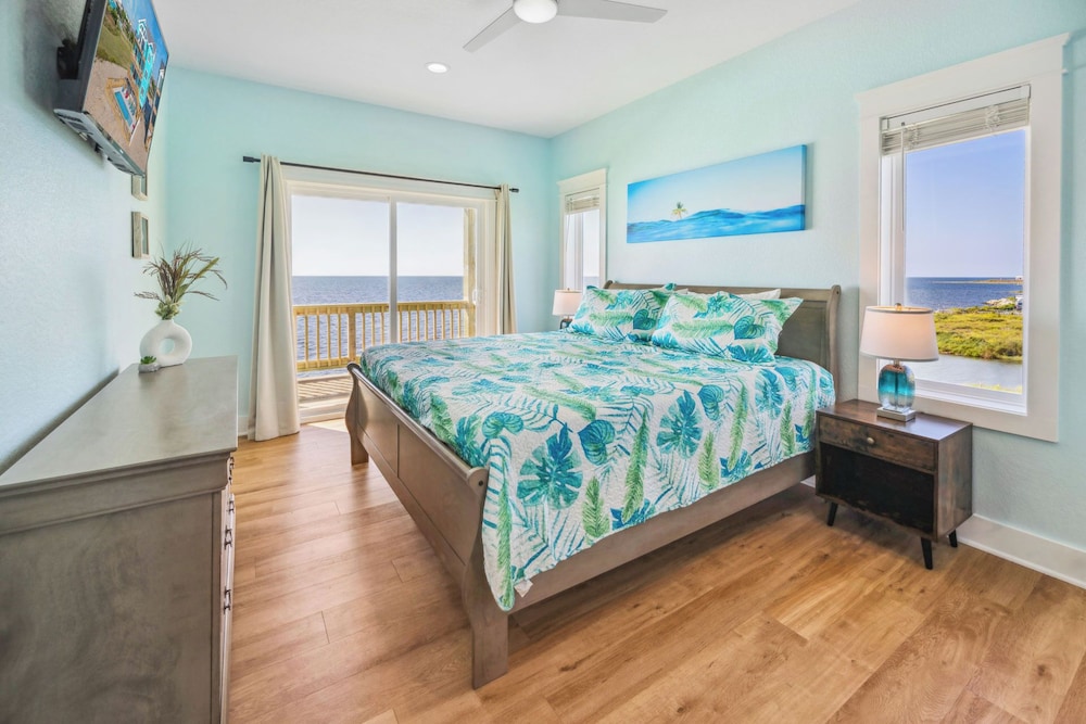 Summer Savings- Soundfront Dog Friendly Home W Pool, Hot Tub, Game Room, Theater - Rodanthe, NC