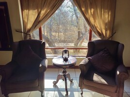 Quarto Duplo ou Twin Deluxe | Sala de estar | Televisor 