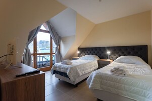 Apartamento, 2 quartos, vista para a montanha (Odino 2) | Roupa de alta qualidade, edredões de penas, camas de colchão pillowtop 