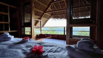 Cabine, casa de banho anexa, vista para o mar (Casa Marina) | 1 quarto, roupa de alta qualidade, cofre no quarto