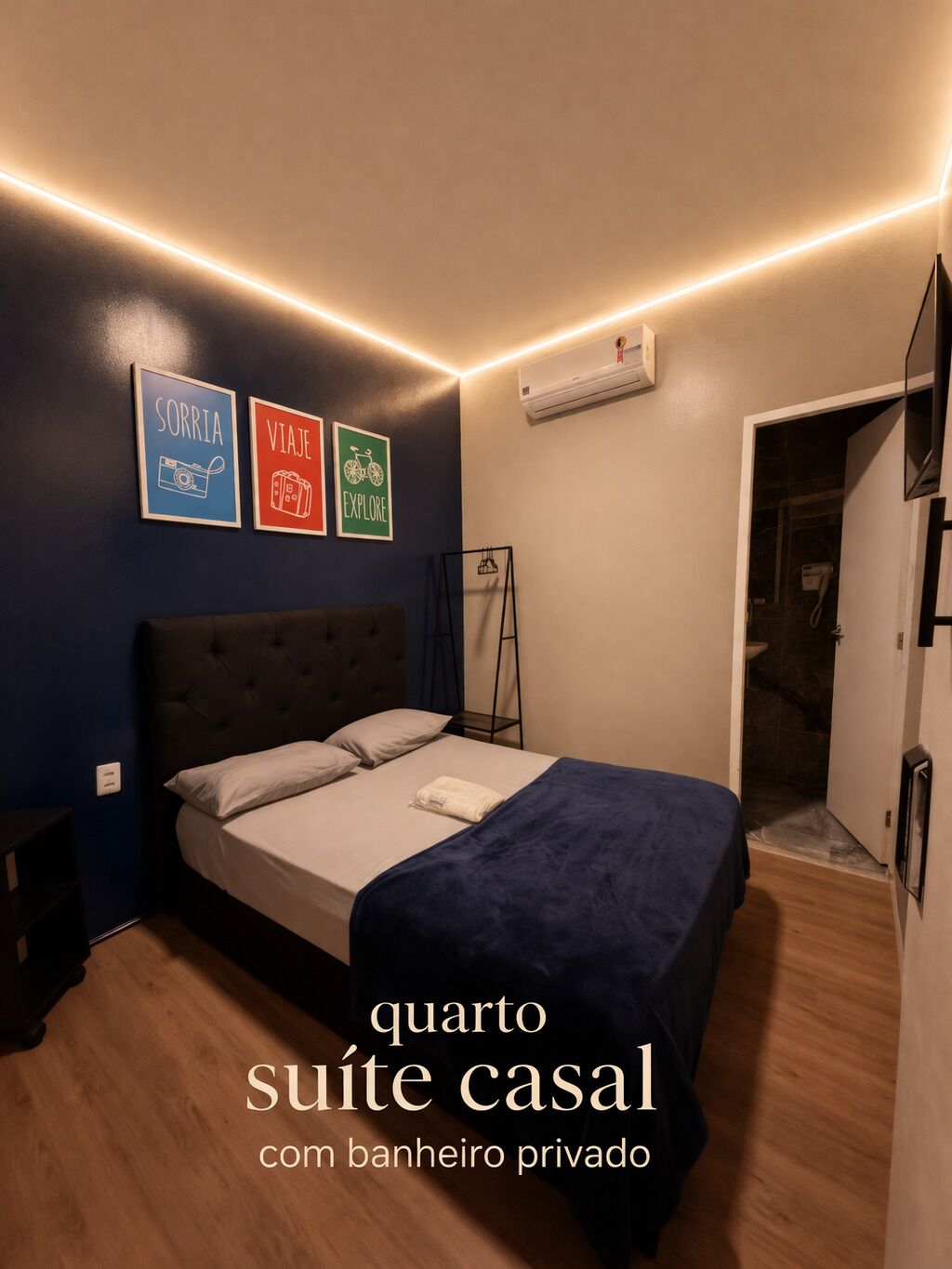 Suíte tradicional | Wi-Fi de cortesia, roupa de cama