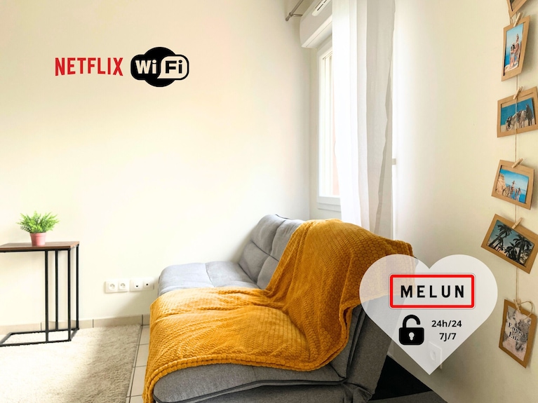 Lillas : Appartement Chill à 2 Pas Du Centre-ville De Melun - Dammarie-lès-Lys