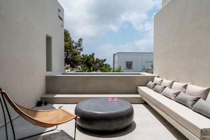 Senior Suite, outdoor Tub | Vista do quarto