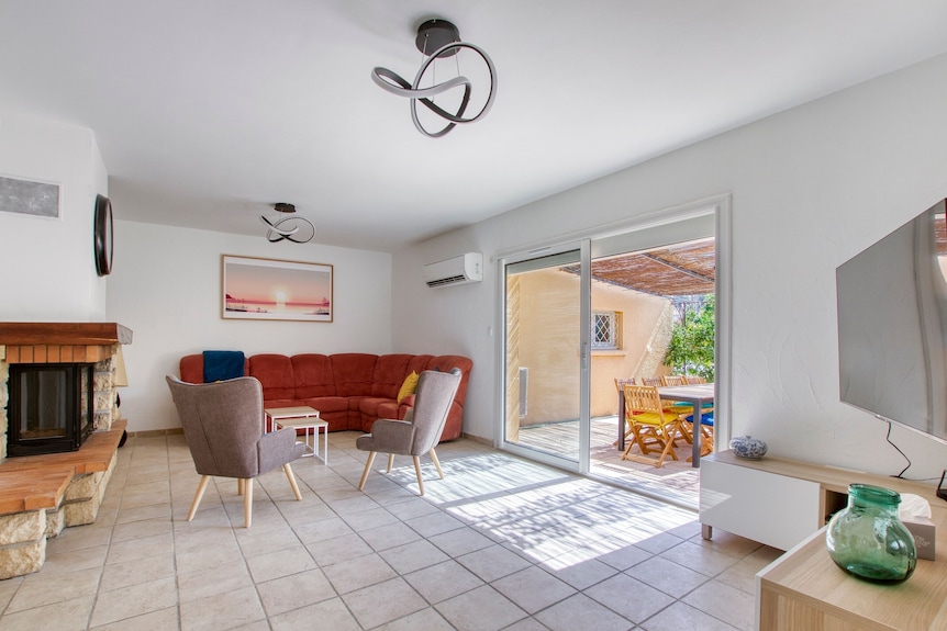 Villa Coquelicot - Maison Climatisée Avec Piscine - Var