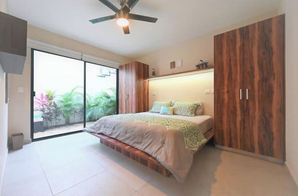 1 Bedroom, 5min Drive To Beach King Bed - Gym -Yoga - Tulum