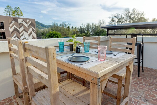 Refeições ao ar livre