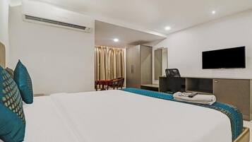 Quarto Duplo Empresarial | Lençóis italianos Frette, roupa de alta qualidade