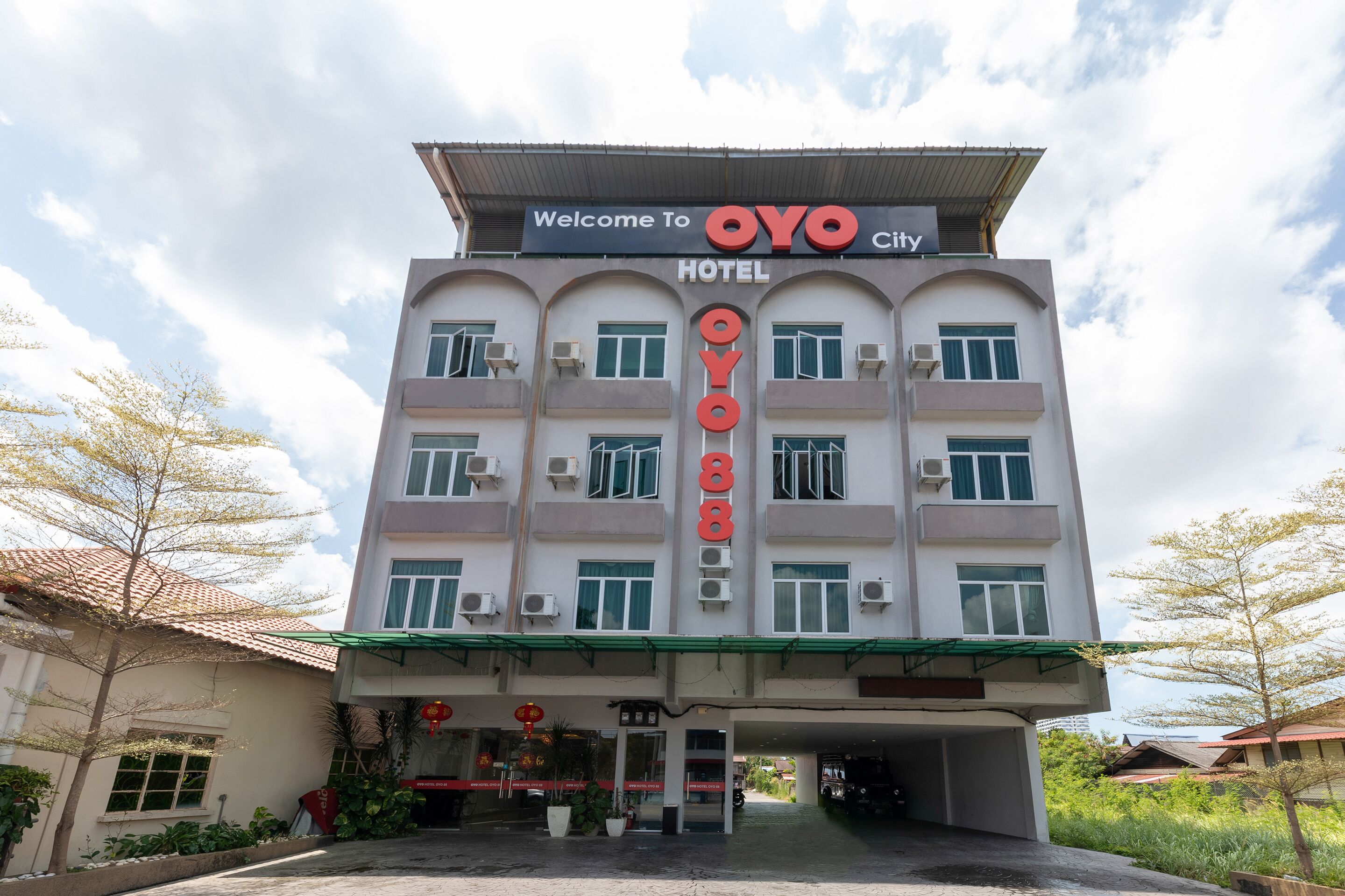 Fachada do alojamento