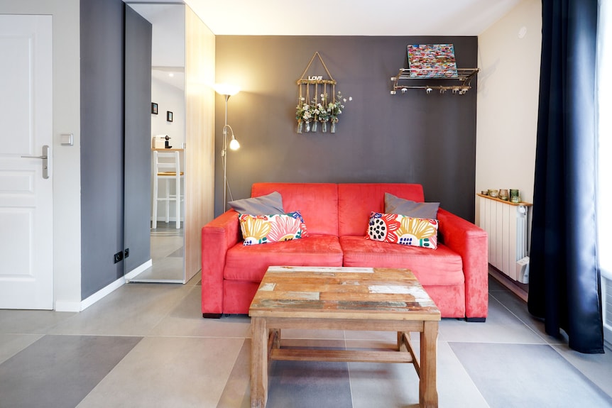 Appartement De Vacances "Escapade Au Pays Basque 2 à 4 Pers" Avec Balcon, Jardin Partagé Et Wi-fi - Baie de Loia