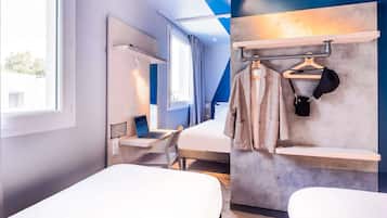 Quarto Familiar, várias camas | Quartos insonorizados, Wi-fi grátis