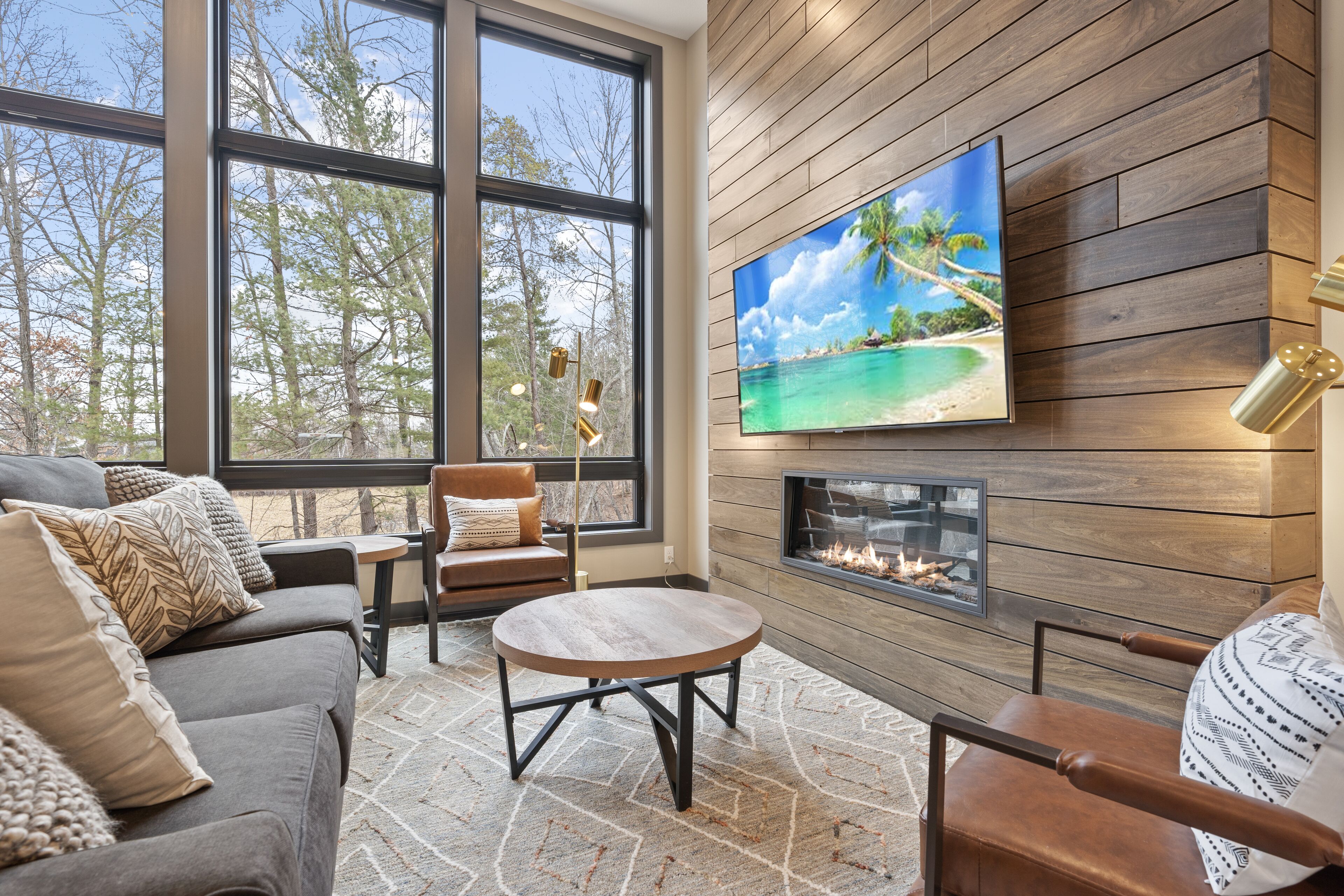 Newly Built Cozy Woodsmoke Cabin: 3-bed | Family Fun, Fireplace, Outdoor Firepit - Nisswa, MN