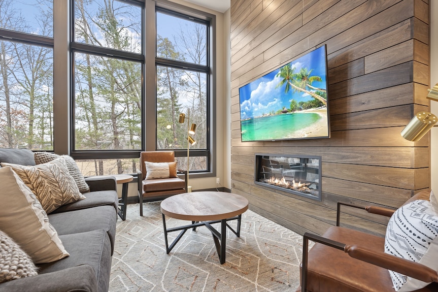 Newly Built Cozy Woodsmoke Cabin: 3-bed | Family Fun, Fireplace, Outdoor Firepit - Nisswa, MN