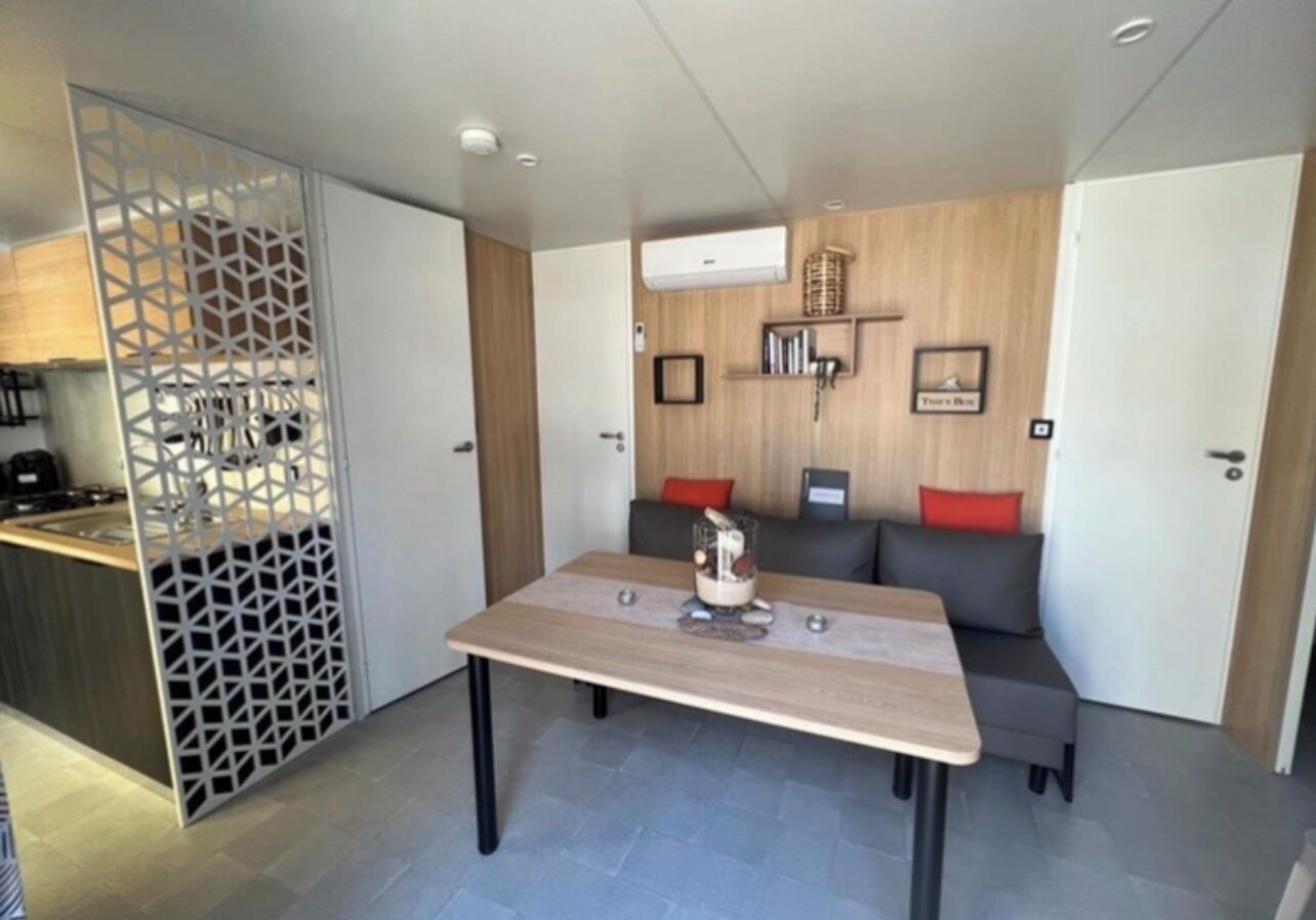 Mobil Home 6 Places Climatisé Camping Atlantic Club 5* à Montalivet - Vendays-Montalivet