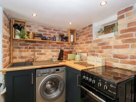 Casa de campo | Cozinha privada | Geladeira, chaleira elétrica, torradeira