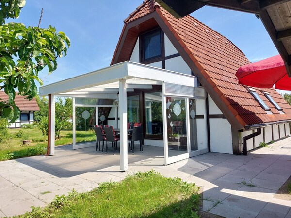Ferienhaus 139 Lederstrumpf 68qm Bis 5 Personen Mit Haustier - Ferienhaus - Jork
