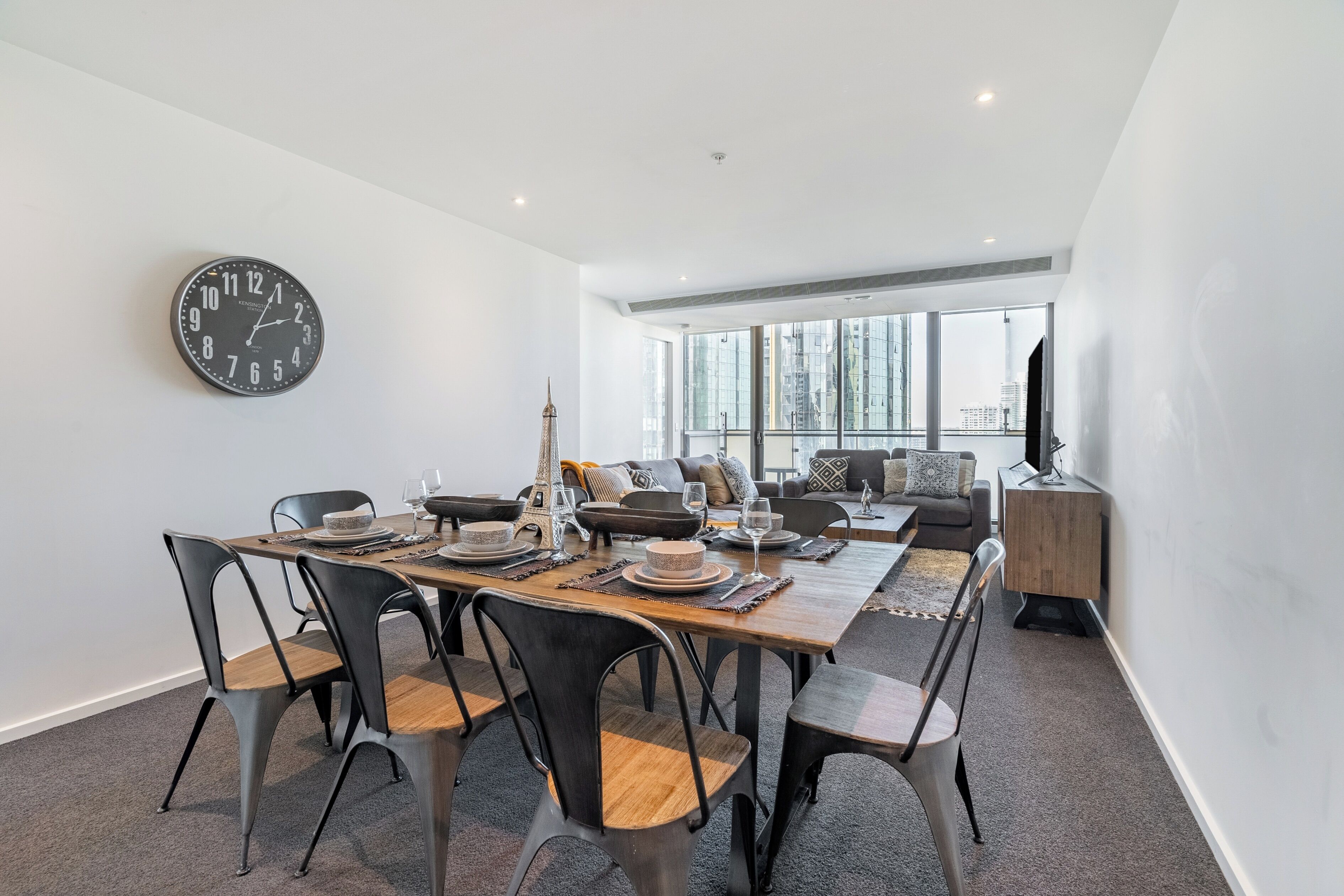 Apartamento luxo | Sala de jantar