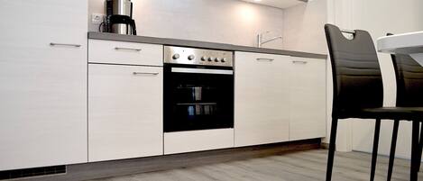 Apartamento, 2 quartos, para fumantes, sacada | Cozinha privada