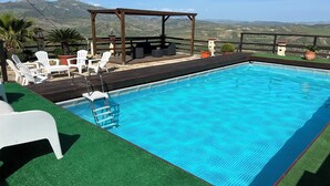Casa, 3 quartos, varanda, vista para o jardim | Piscina