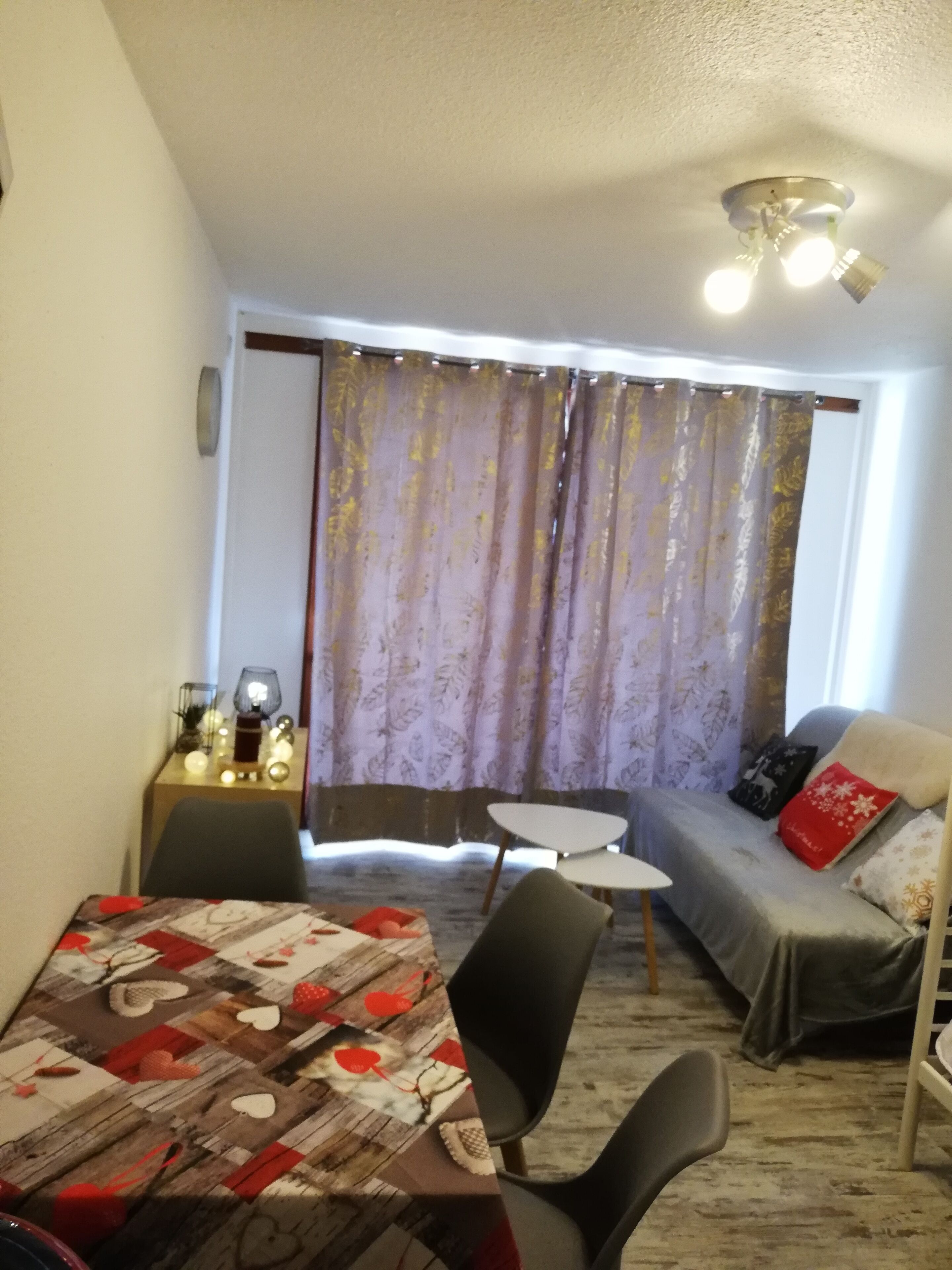 Agreable Studio Avec Terrasse Au Pied Des Pistes - Albiez-Montrond